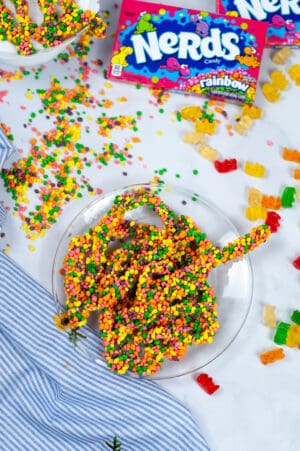 How to Make Homemade Nerds Ropes Candy (2 Ingredients!)