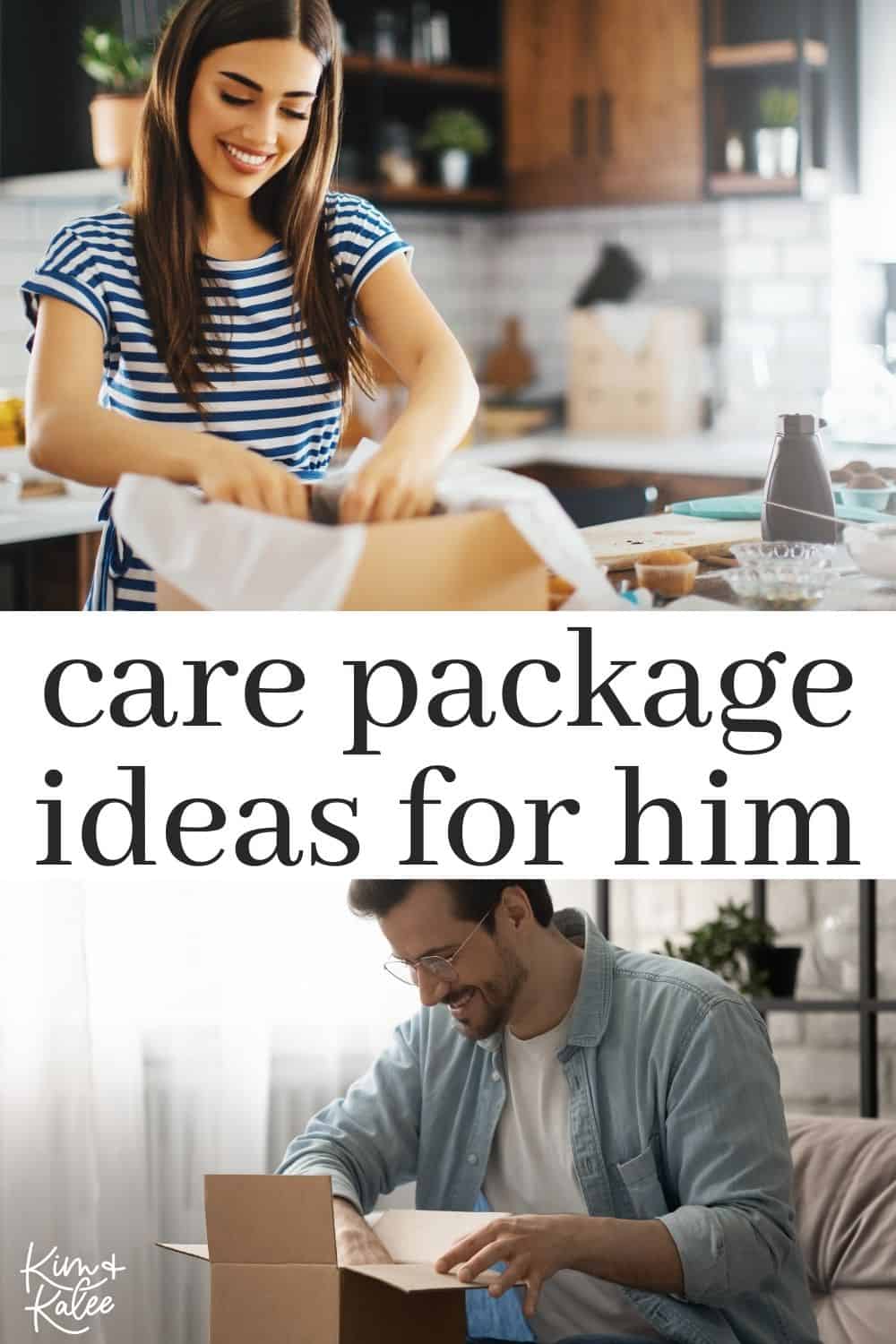 Care Package Ideas for Boyfriend + Unique Gifts for Him