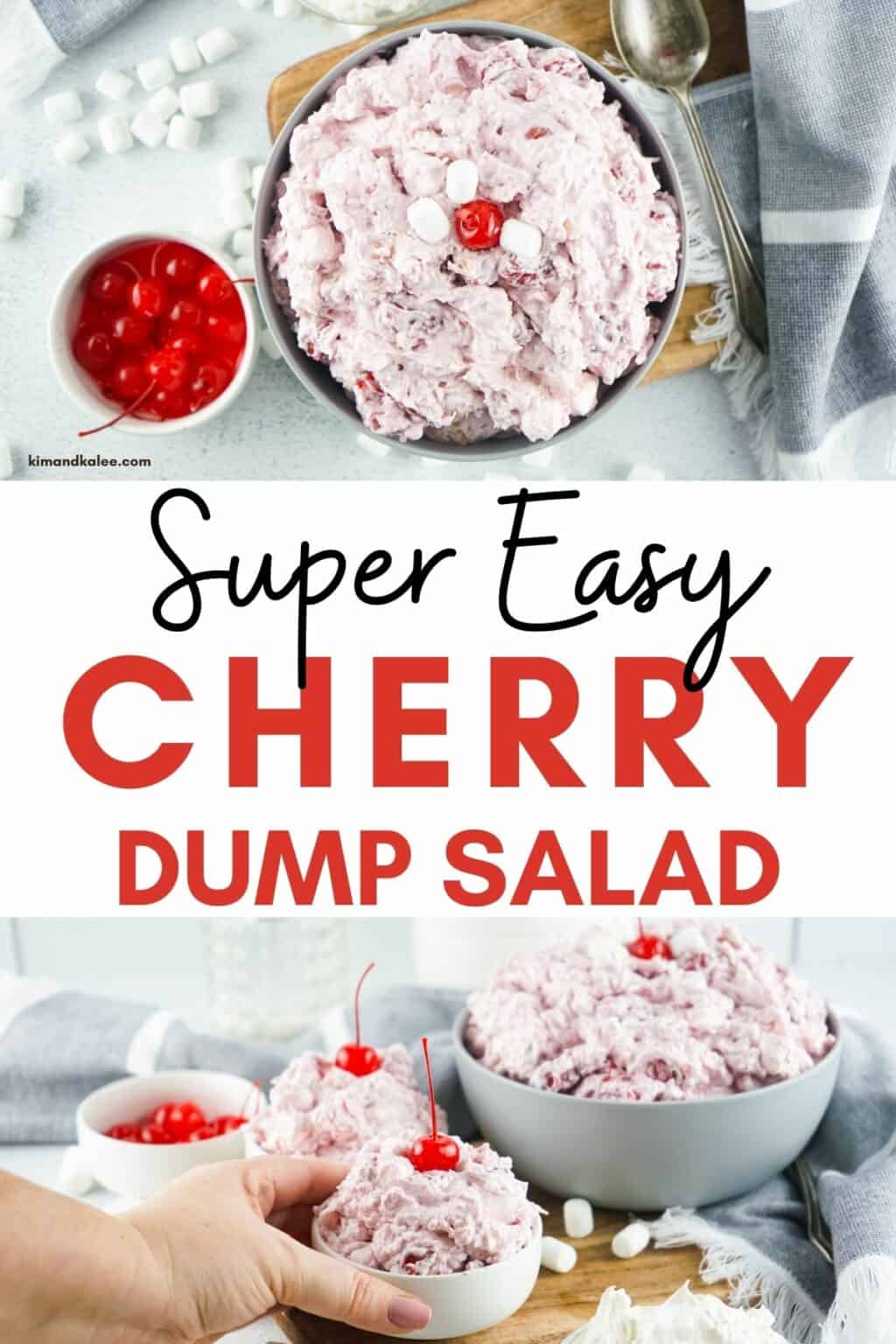 Grandma's No Bake Cherry Fluff Salad Recipe (Cherry Dump Salad)
