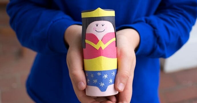 23 Fun & Easy Superhero Crafts for Toddlers & Kids