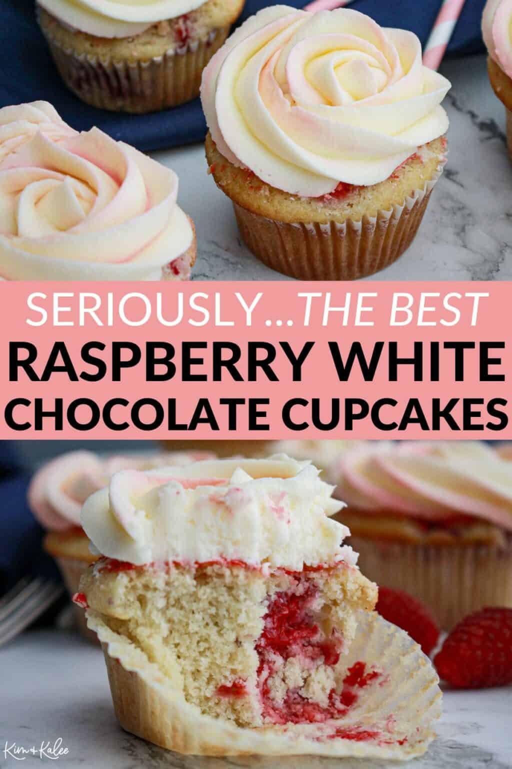 Everyone's Favorite Raspberry White Chocolate Cupcakes