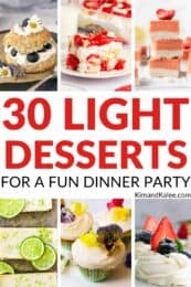 35 Small & Light Dessert Ideas for a Dinner Party